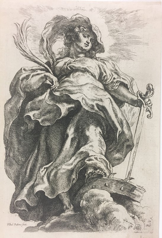 Pieter Paul RUBENS. Santa Caterina d’Alessandria. - Asta FROM VENICE TO ...
